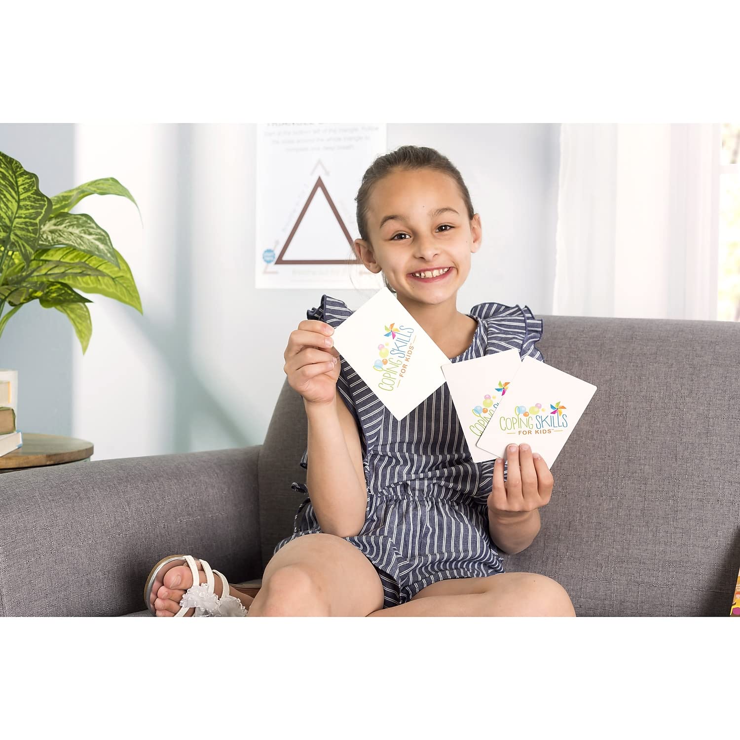 Snapklik.com : Coping Skills For Kids Coping Cue Cards Sensory Deck