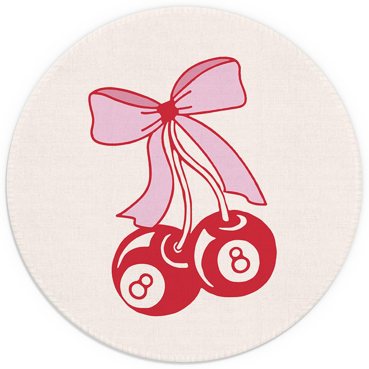 Amazon.com: JWVK Pink Preppy Mouse Pad, Funky Trendy Y2K Coquette Bow ...