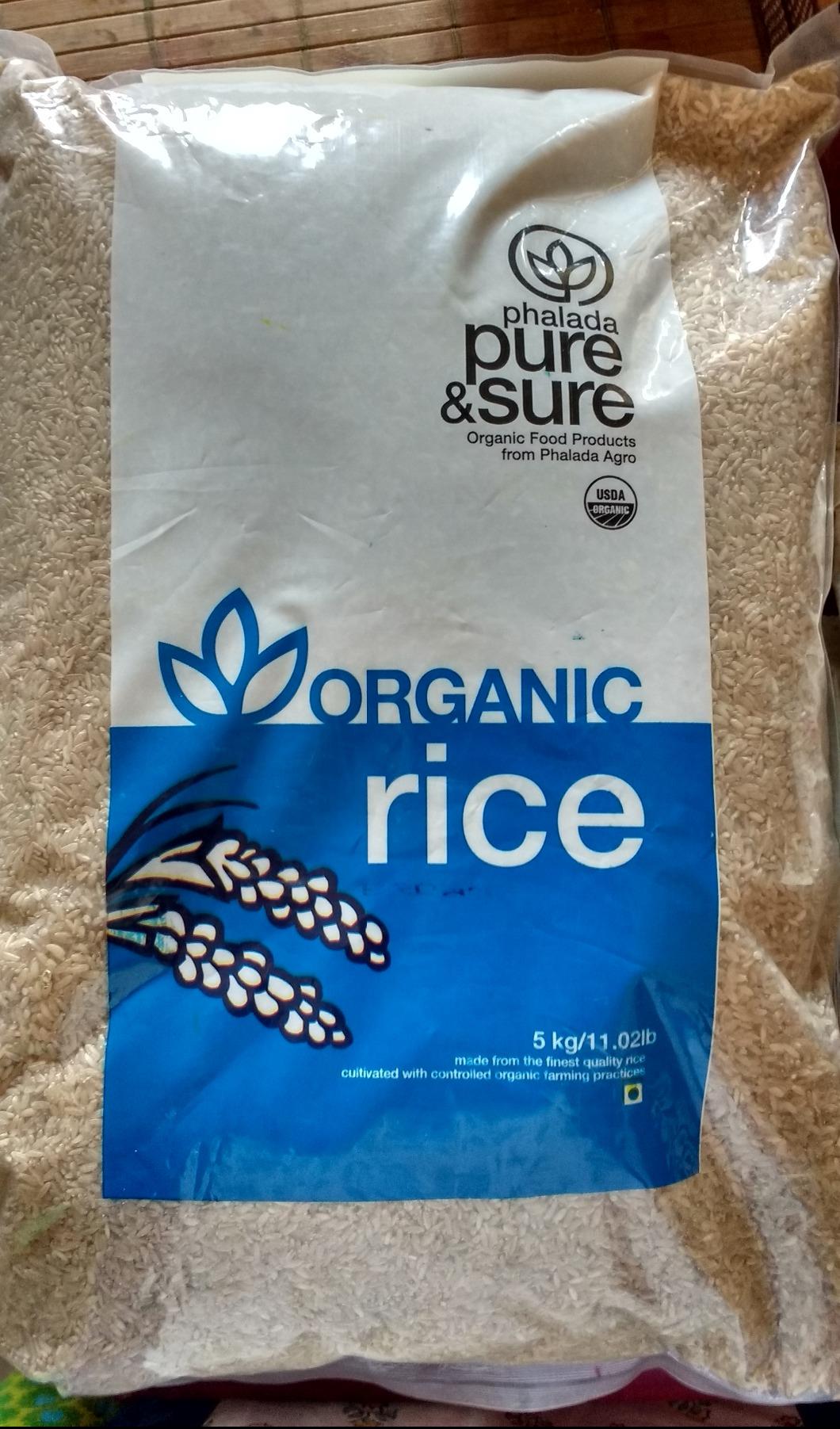 Pure & Sure Organic Brown Rice, Unpolished | Instant Boost of Energy ...