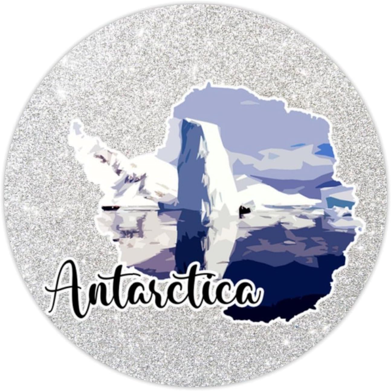 Amazon.com: Zyadsinoudor 50 Pieces Antarctica Vinyl Decal Sticker City ...