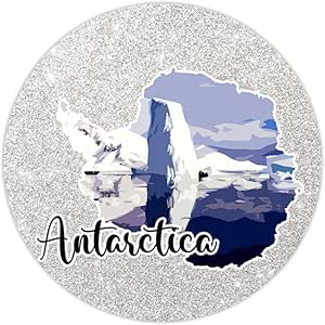 Amazon.com: Zyadsinoudor 50 Pieces Antarctica Vinyl Decal Sticker City ...