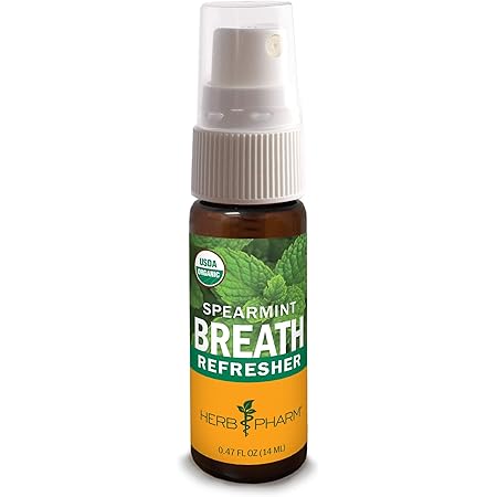 Amazon.com: Herb Pharm Breath Refresher Certified Organic Herbal Fresh ...