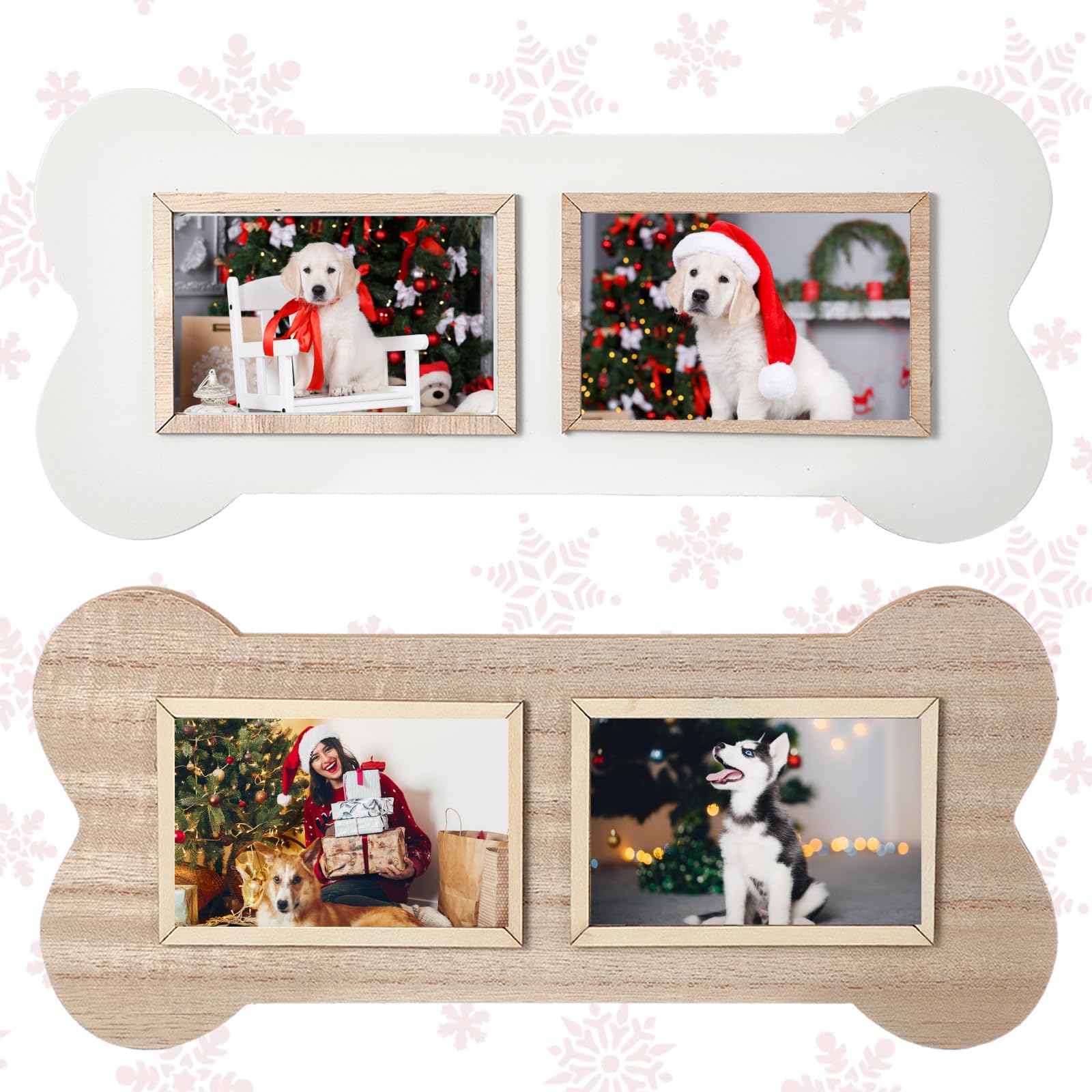 Amazon.com - Lineshading 2 Pcs Dog Picture Frame Dog Collage Picture ...