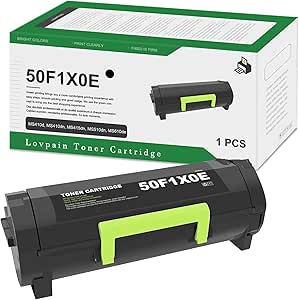 Amazon.com: 50F1X0E 501X Toner Cartridge(1-Pack, Black) - Lvan ...