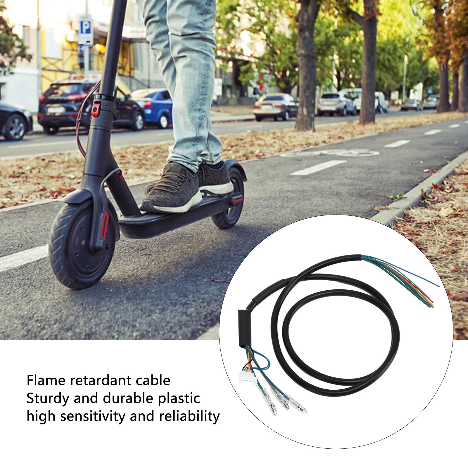Usb Lighter 8.5in Electric Scooter Motor Cable - Flame Retardant ...