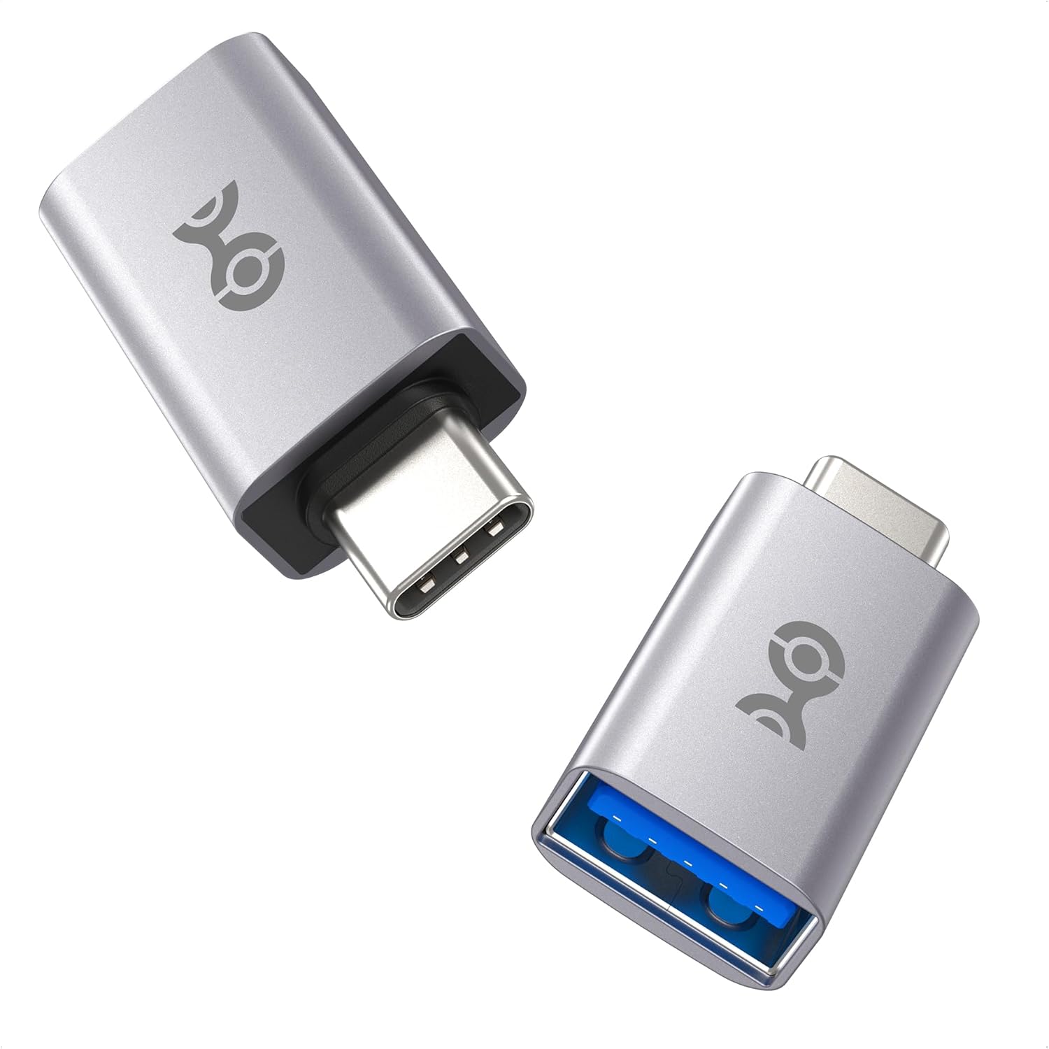 Amazon.com: Cable Matters 2-Pack 10Gbps USB C to USB Adapter Male to ...