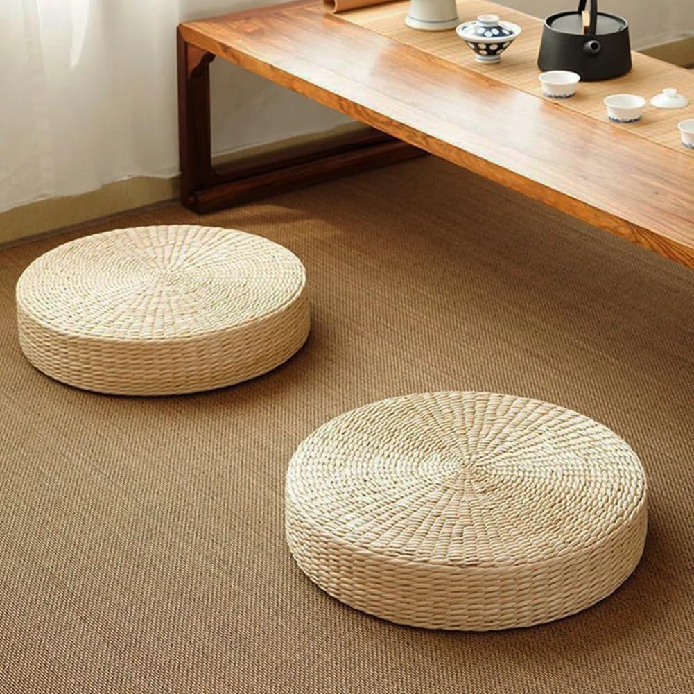Amazon.com: GQZ 2 PCS Tatami Floor Straw Mat Natural Cushion, 20 ...