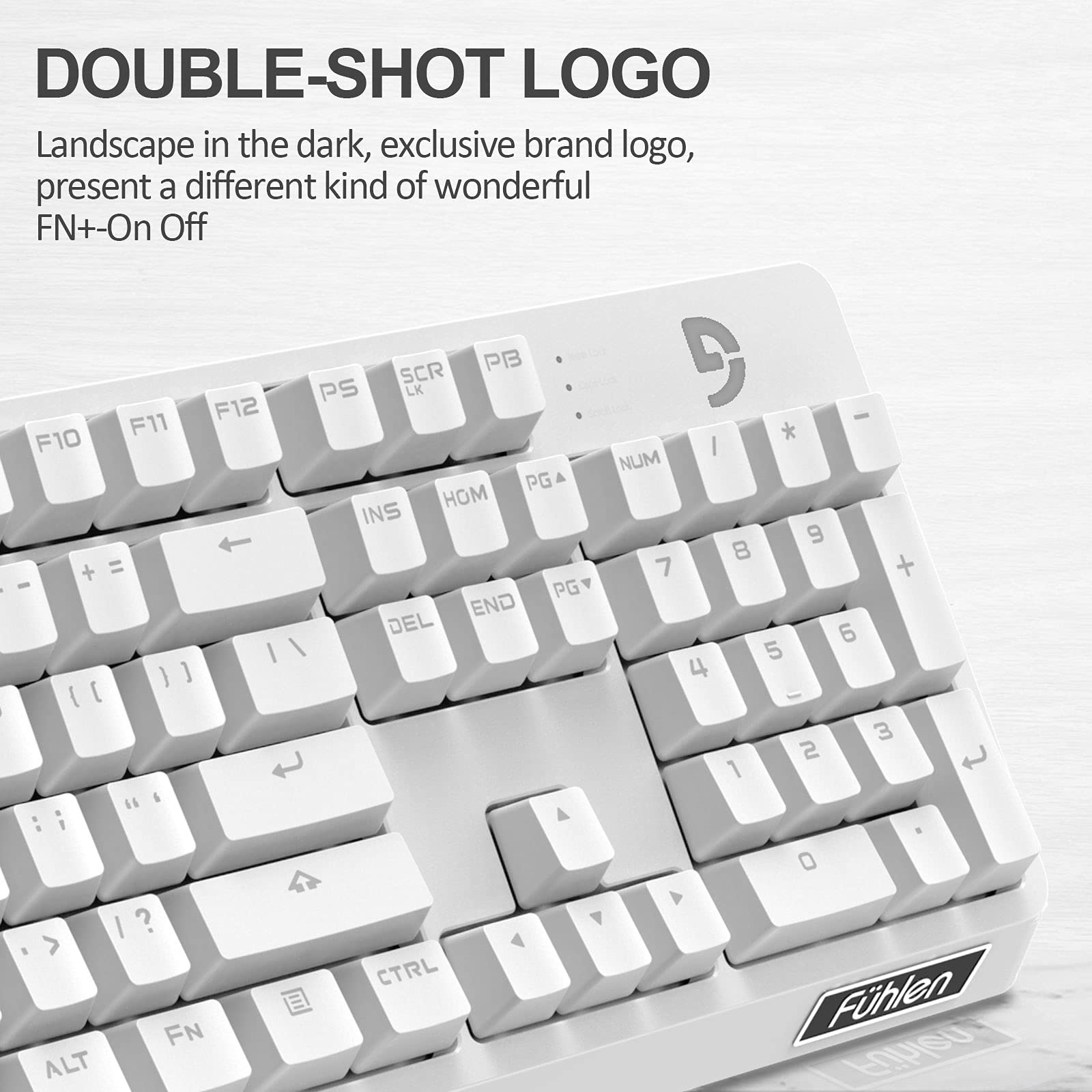 Buy FUHLEN G900S Lite Mechanical Gaming Keyboard, 104 Keys Wired ...