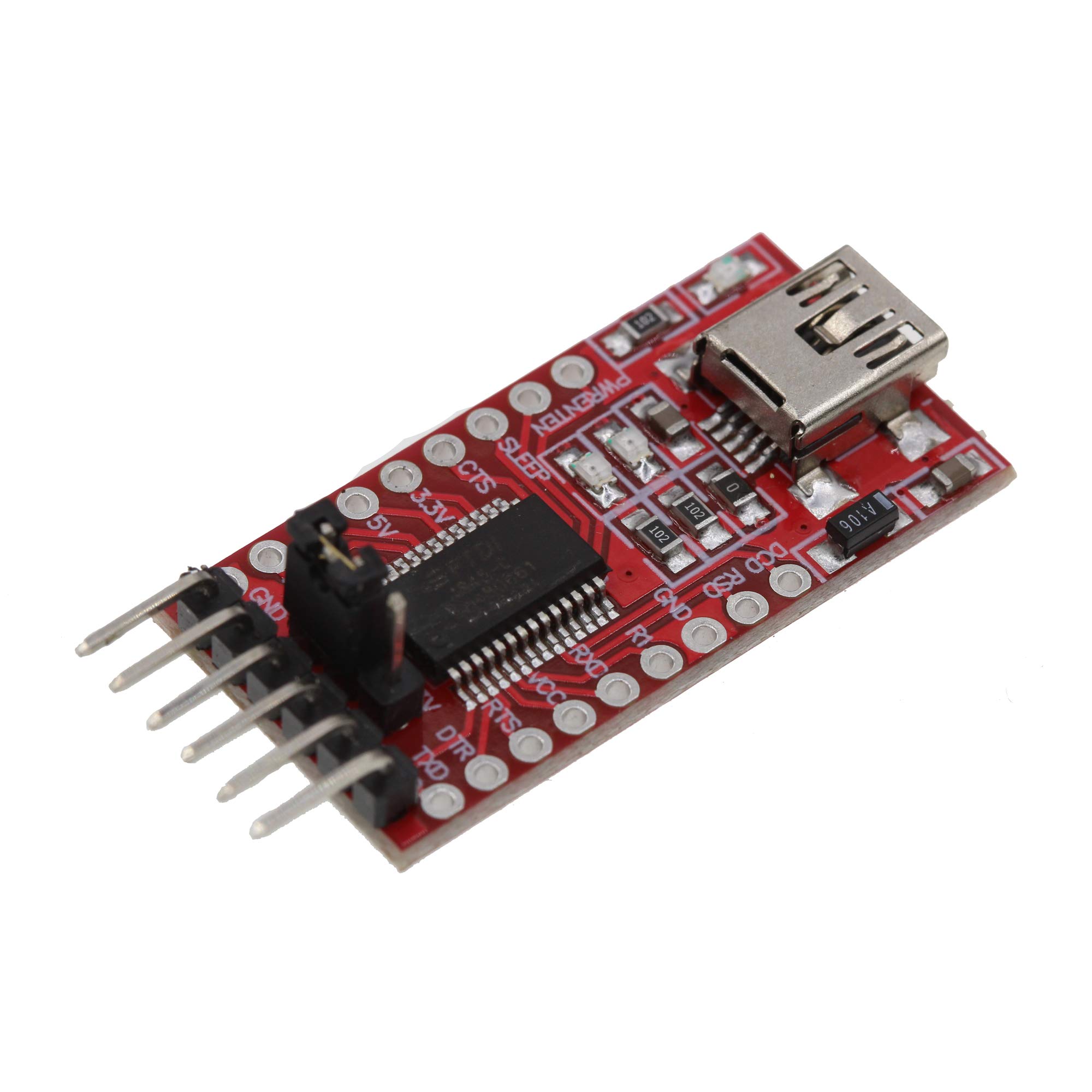 FT232RL USB TO TTL FTDI Serial Adapter Module Pinout,, 60% OFF
