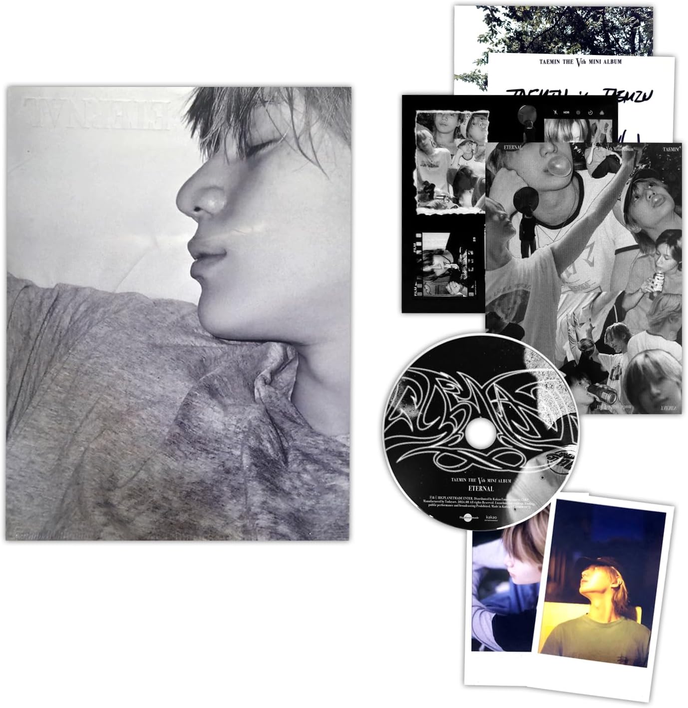 Amazon.com: TAEMIN - [ETERNAL] (Film Ver.) Photobook + Fabric Poster ...