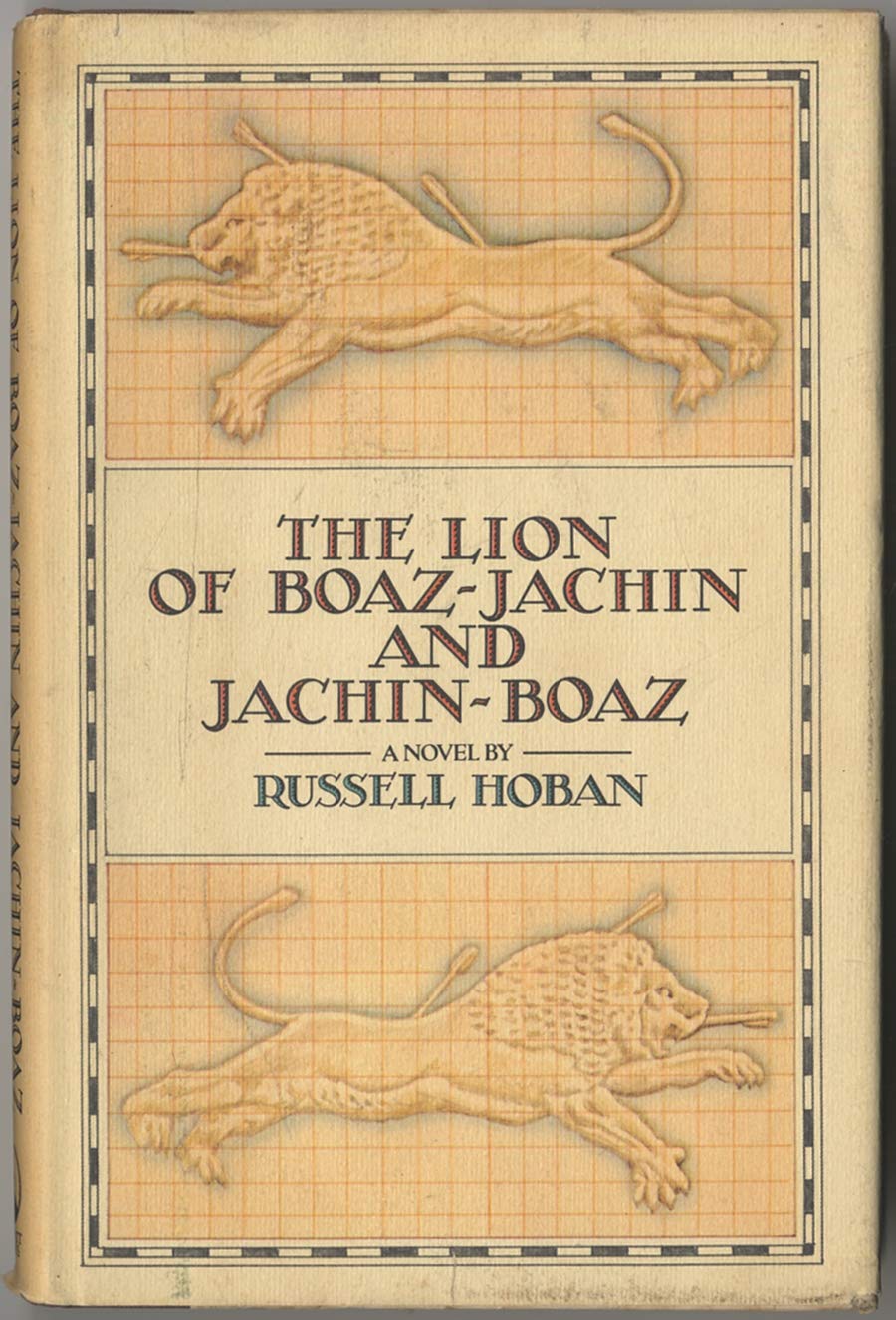 The Lion of Boaz-Jachin and Jachin-Boaz: Hoban, Russell: 9780671479299 ...