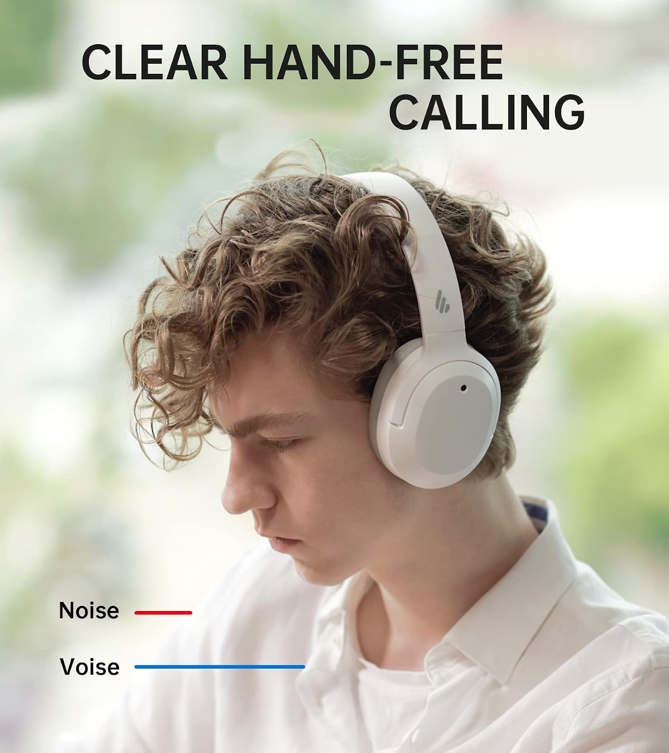 Buy Edifier W820NB Hybrid Active Noise Cancelling Headphones - Hi-Res ...