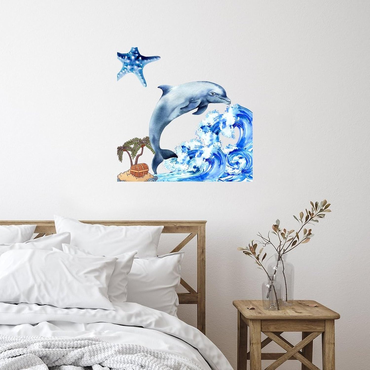 Amazon.com: Ocean Beach Nautical Theme Underwater Whale Shark Furniture ...