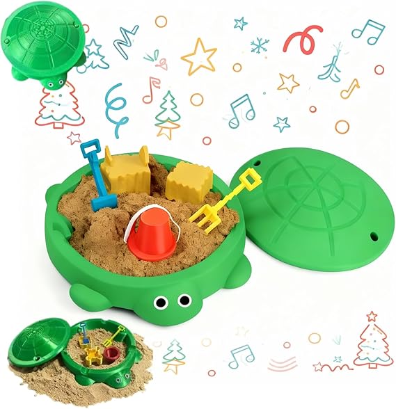 Amazon.com: Mini Turtle Sandbox Desk Toy - with Mini Tools, Mini Zen ...