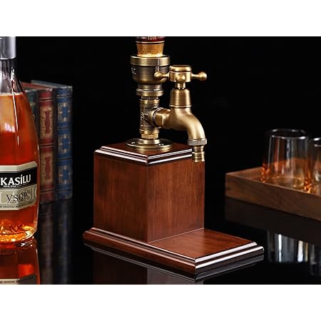 Amazon.com: Steampunk Alcohol Holder For Whiskey-Industrial ...