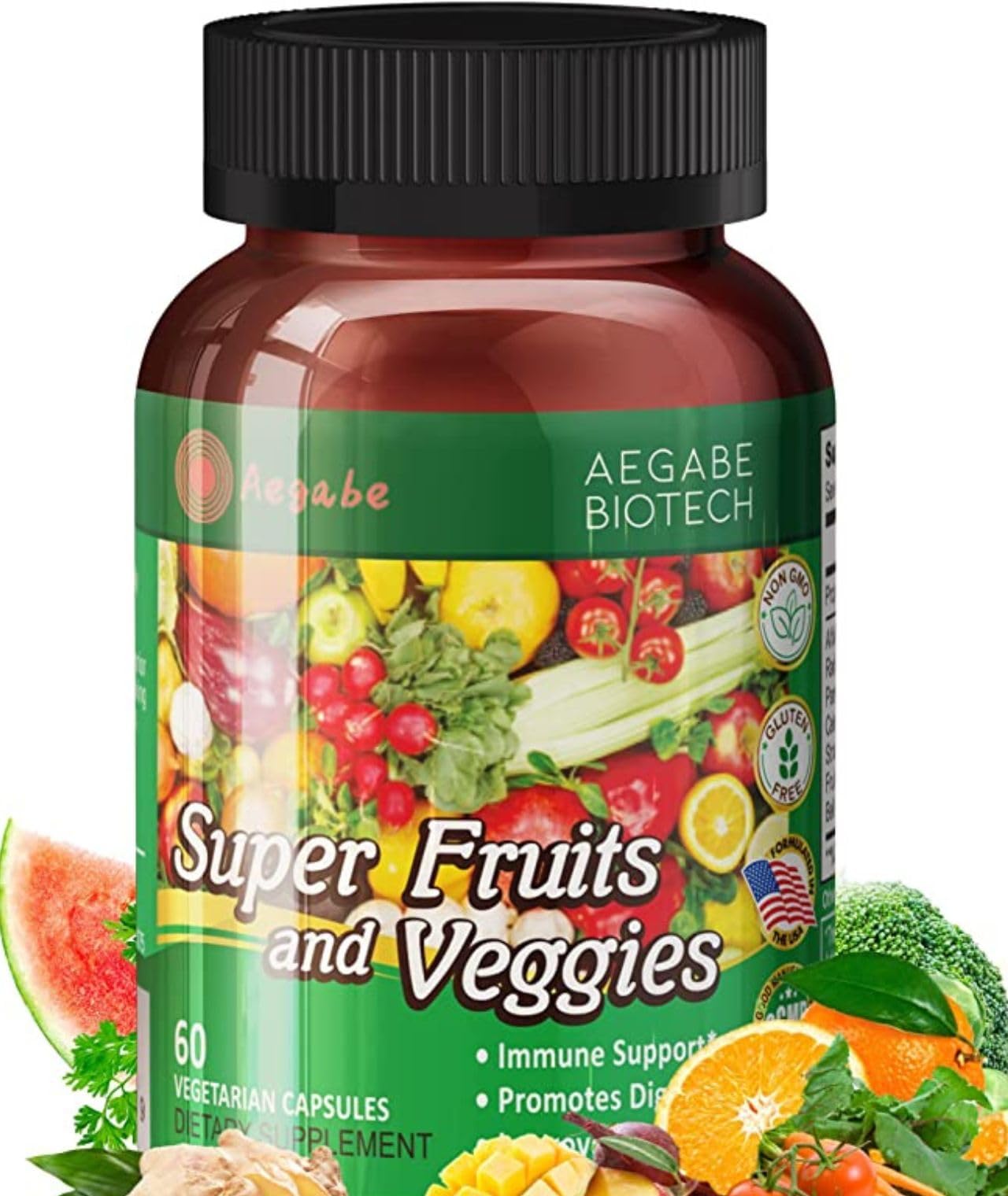 Amazon.com: Vitamax Super Fruit and Vegetable Supplements – Organic ...