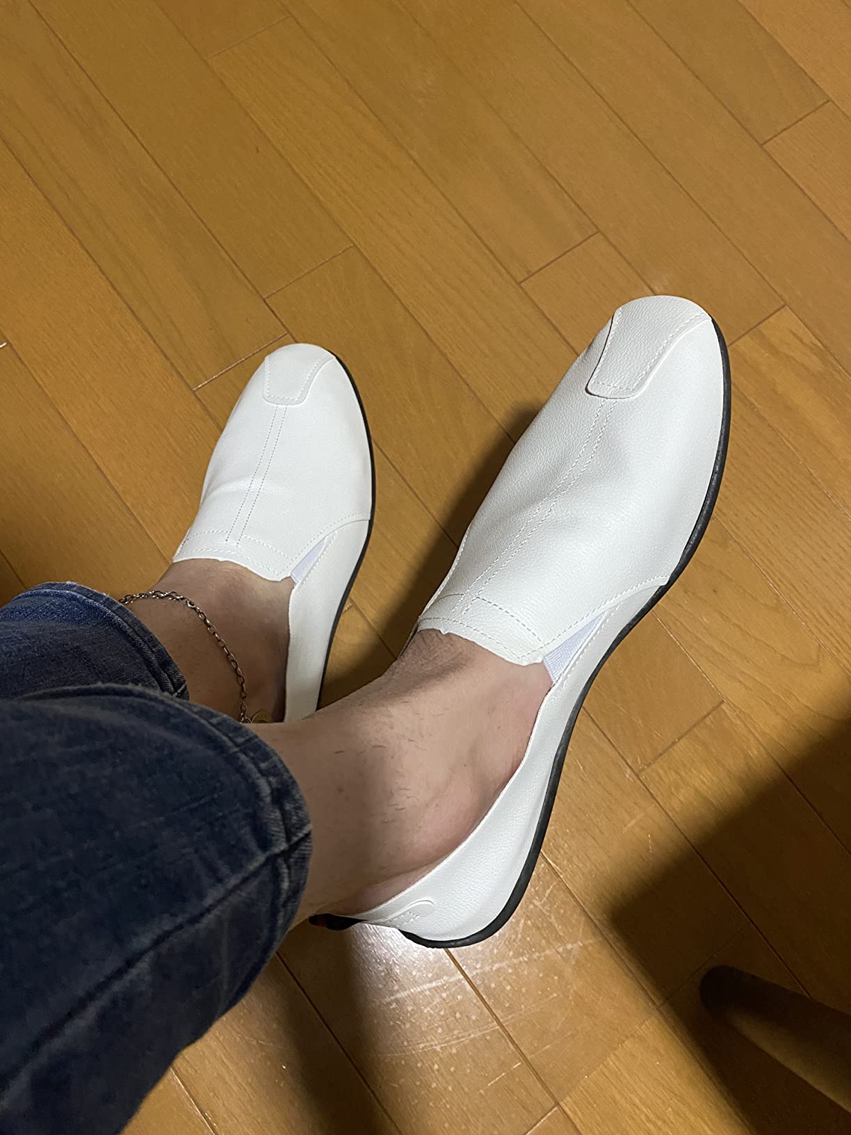 Amazon | [FleurUneffe] フルールアンフェ PU レザー スリッポン メンズ ドライビングシューズ スリッポン 革 合革 ローファー おしゃれ かっこいい 人気 トレンド ...