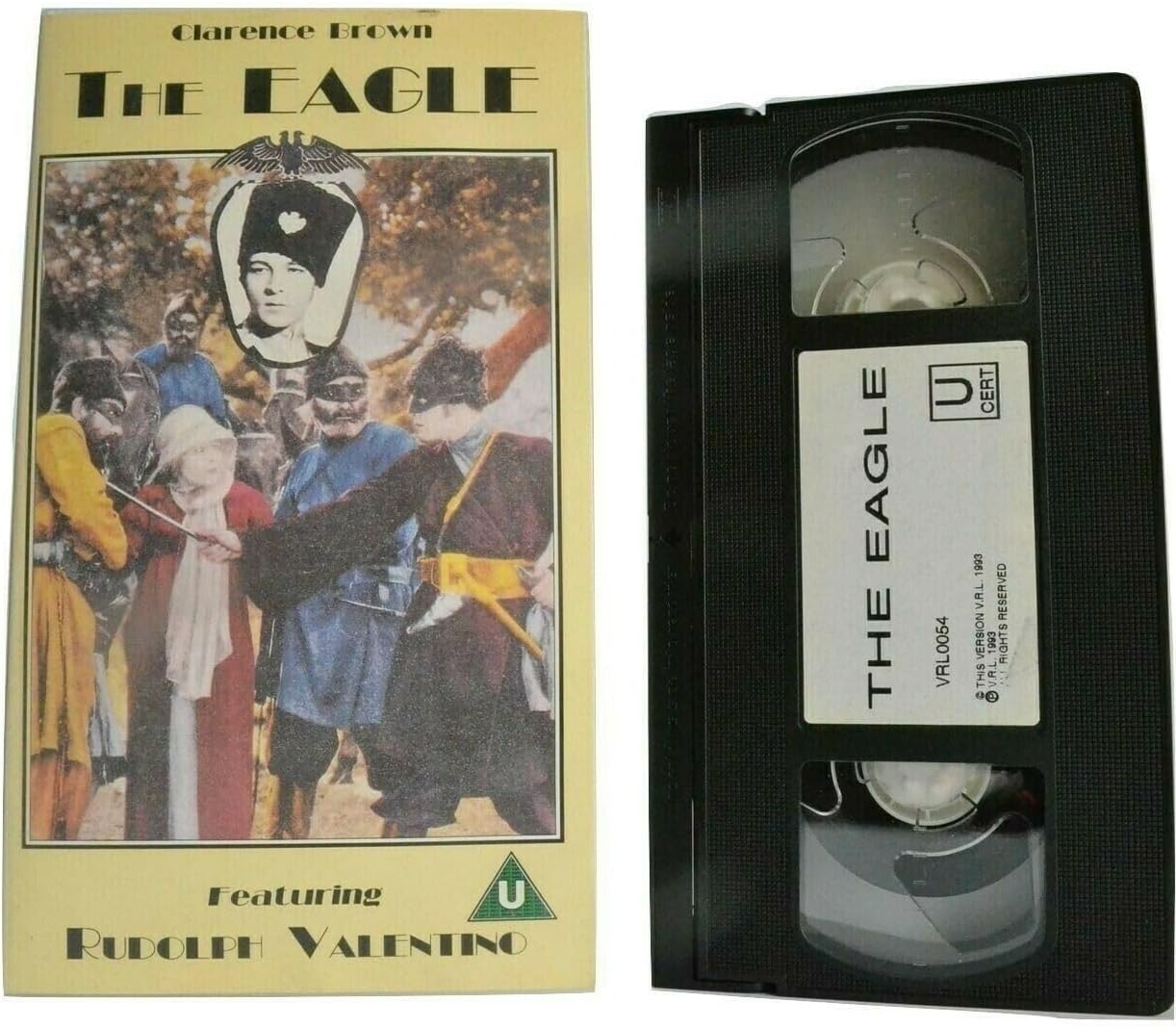 Amazon.com: The Eagle [VHS] : Rudolph Valentino, Vilma Bánky, Louise ...