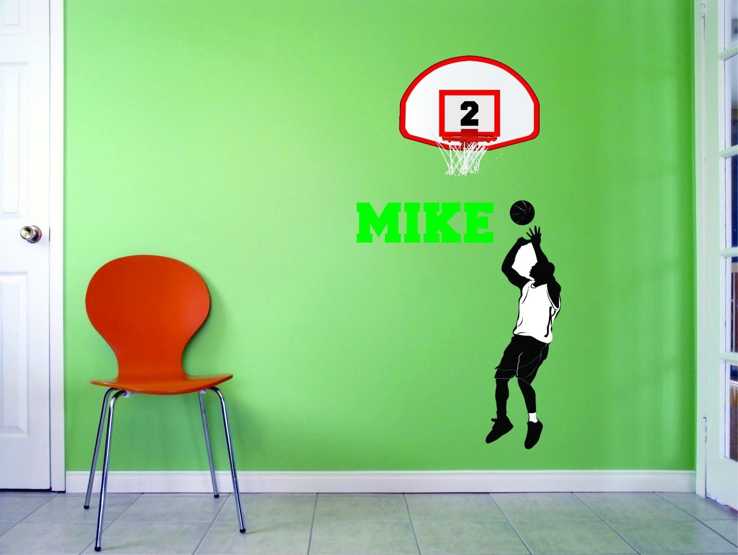 Amazon.com: Personalized Custom Name & Number Basketball Shooting ...