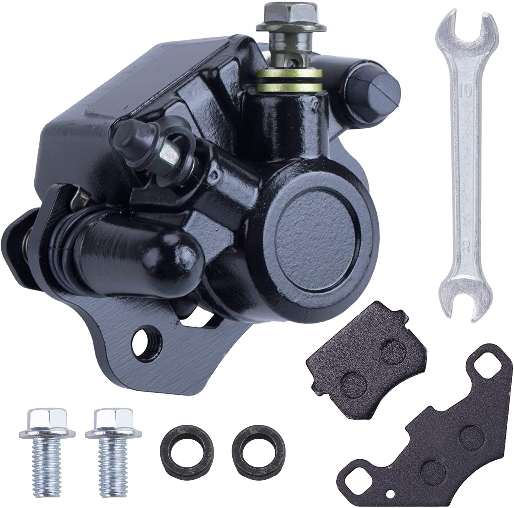 Amazon.com: MWMNUN Chinese Rear Brake Caliper Compatible with 90cc ...