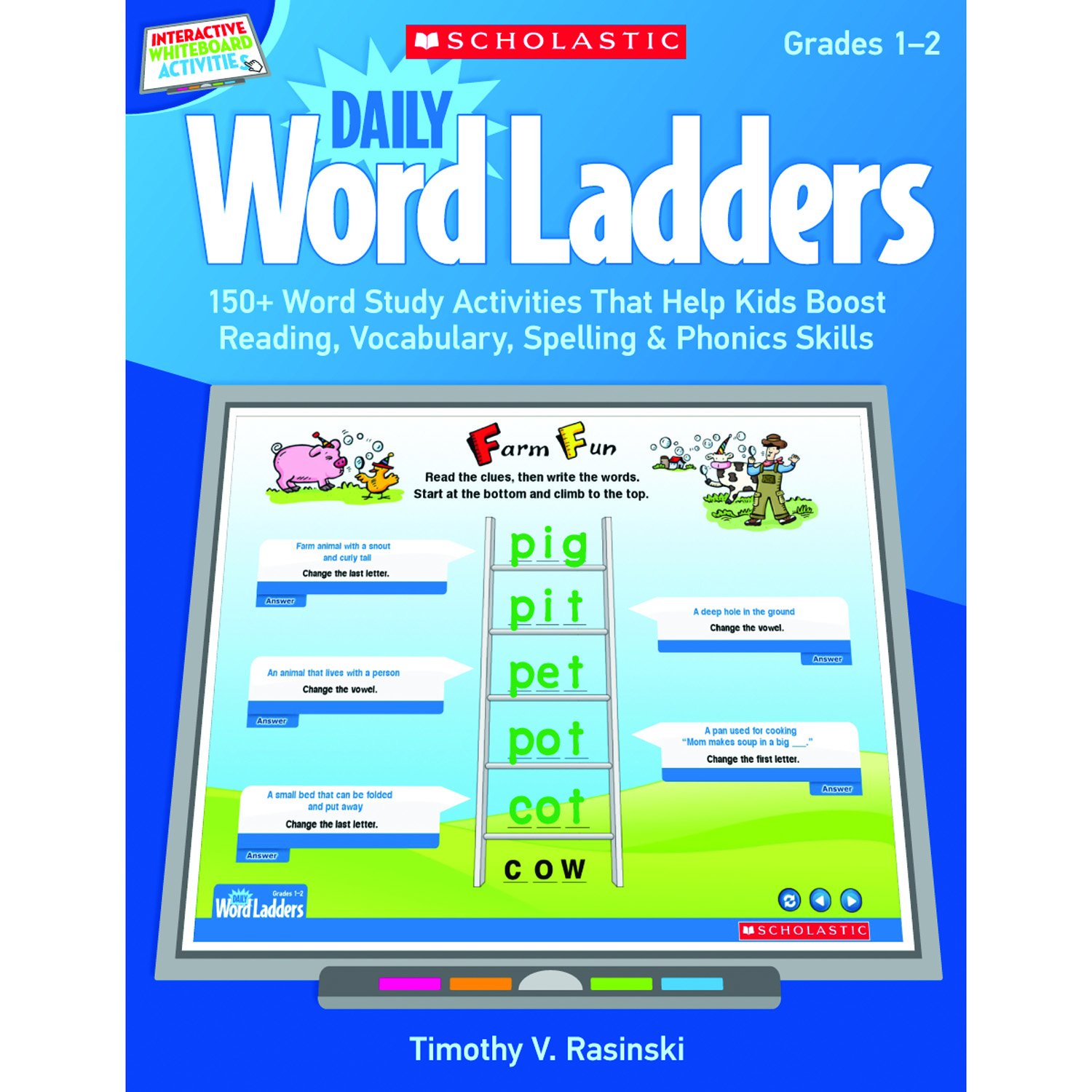 Buy Interactive Whiteboard Activities: Daily Word Ladders Grades 1-2: ...