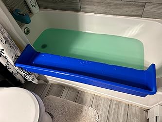Amazon.com: Tub Topper® Bathtub Splash Guard Play Shelf Area - Toy Tray ...