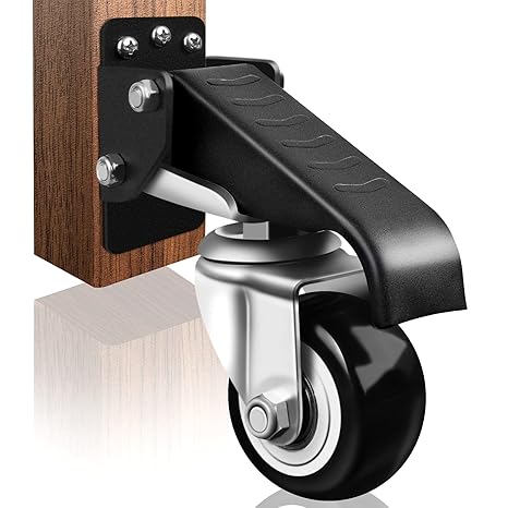 SPACECARE Workbench Casters Heavy Duty Retractable Casters，600 Lbs ...