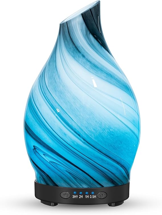 Amazon.com: JOYOLO Essential Oil Diffuser, 120ML Glass Aromatherapy ...