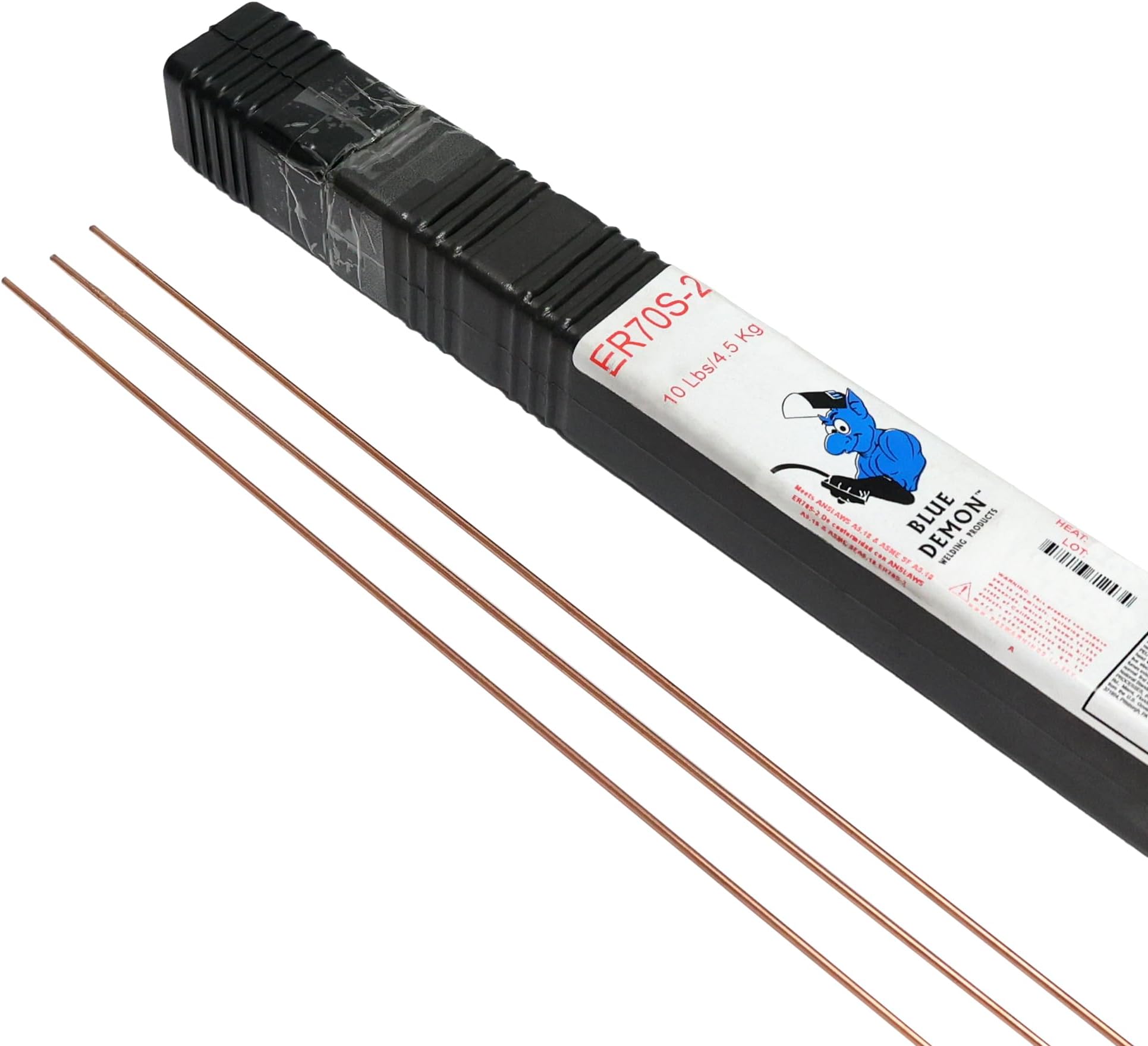 ER70S-2 1/16" - 3/32" - 1/8" X 36" Tig Welding Wire rod 10 lb (1/16 ...