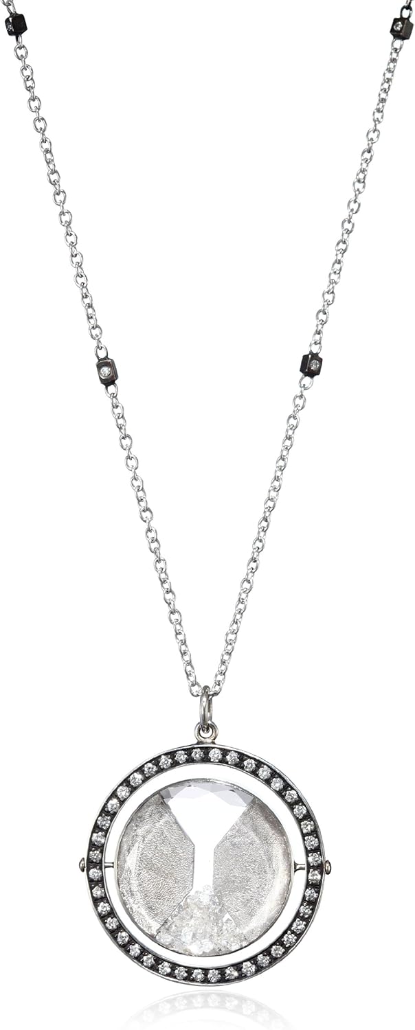 Amazon.com: Moritz Glik "Kaleidoscope" 18K and 14K White Gold Floating ...