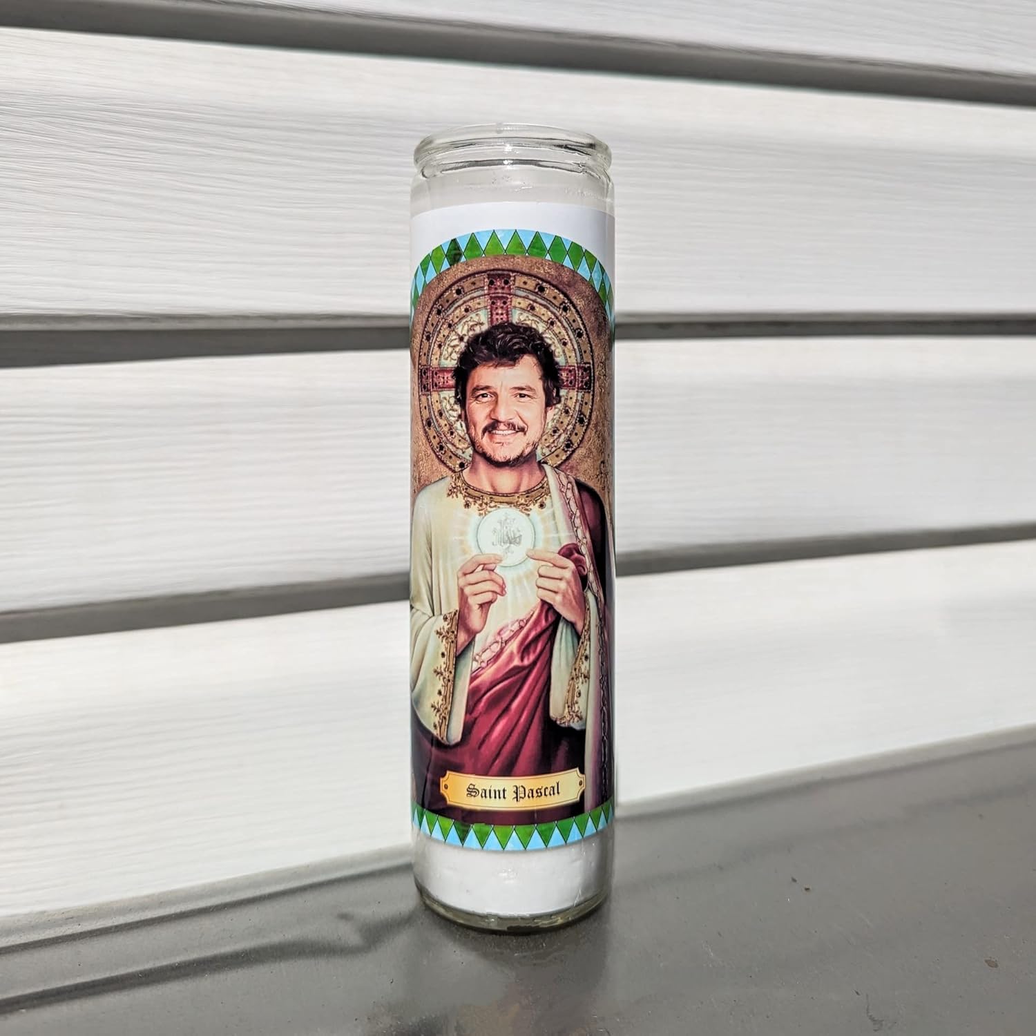 Amazon.com: Saint Pedro Pascal Celebrity Prayer Candle - Joel Miller ...