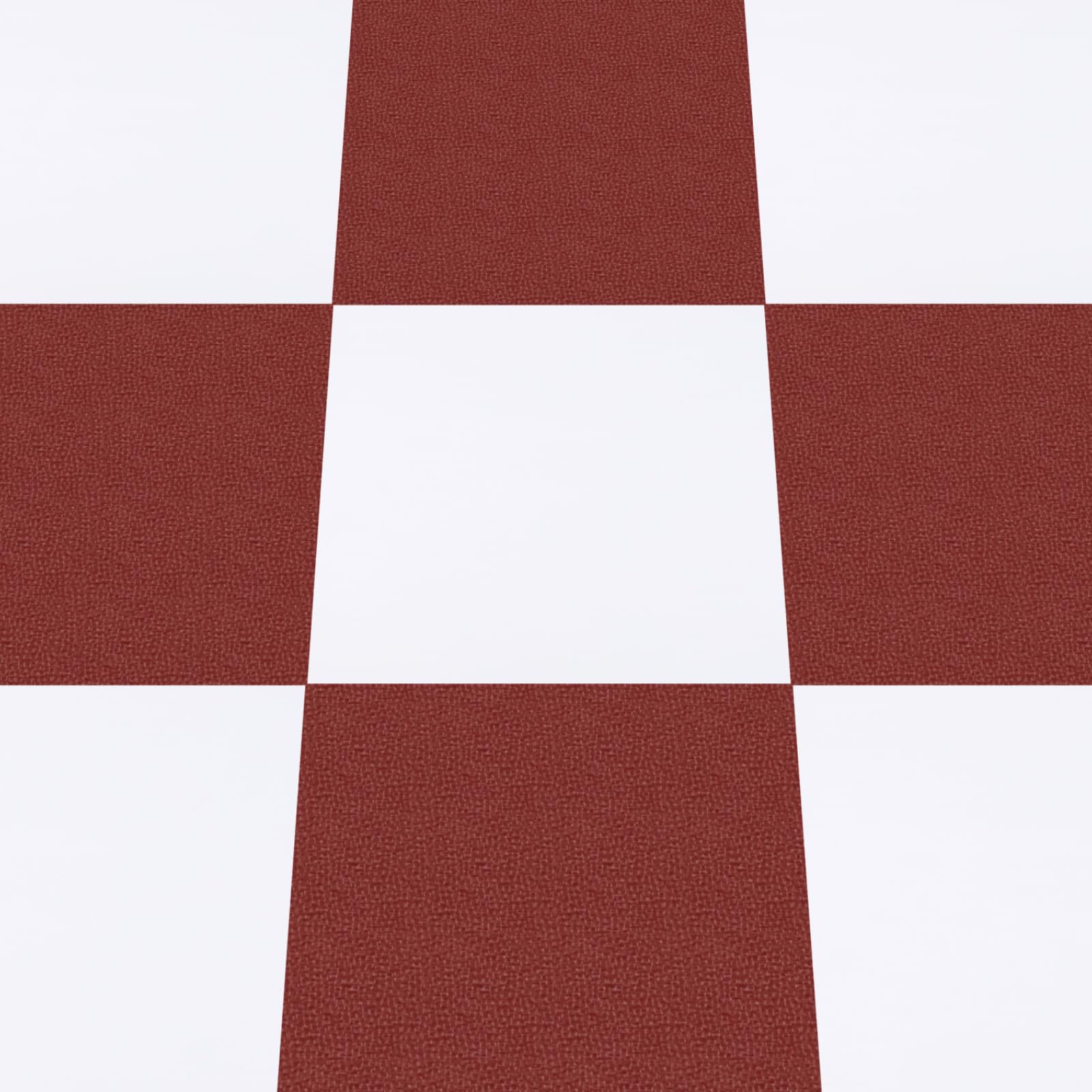 Red Vinyl Tile Rubber Flooring | Polysales | Heavy Traffic,