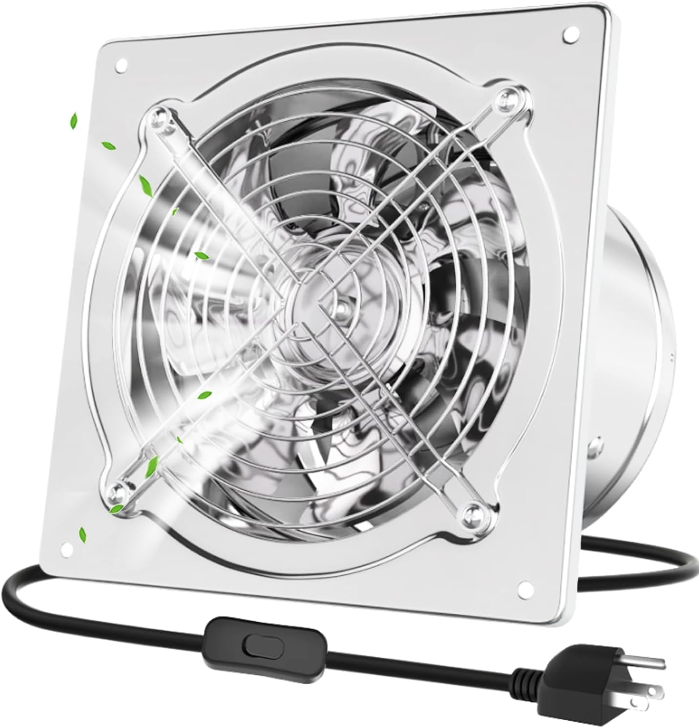 Ventilador de Escape YOMYM 8 Pulgadas, Extractor de Aire para Cocina y ...