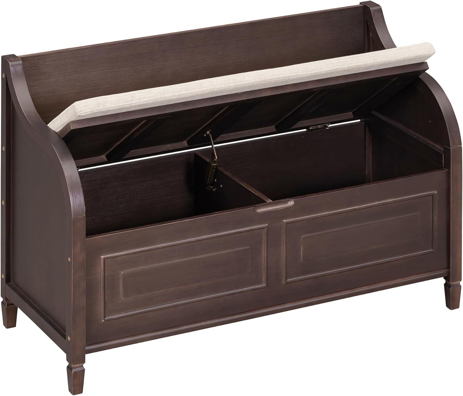 Amazon.com: LUMISOL Storage Bench with Drawers Entryway Bench Accent ...