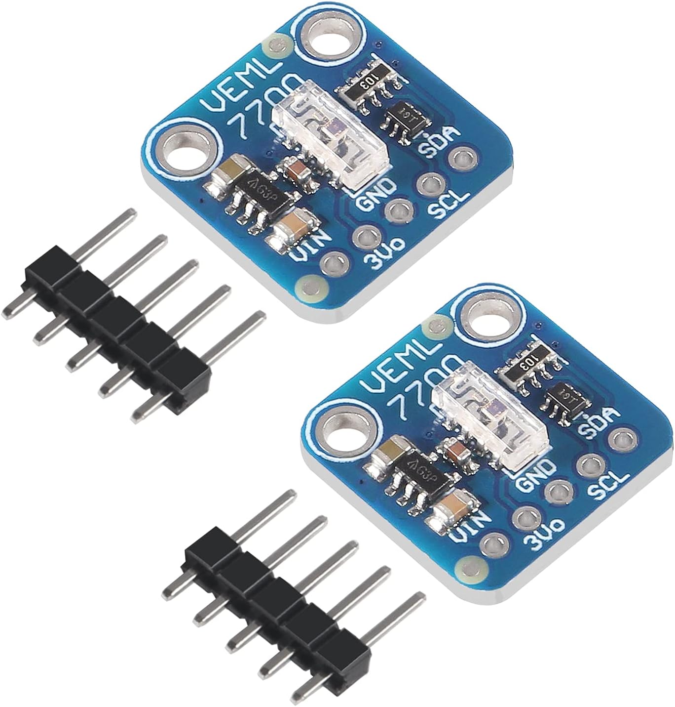 Amazon.com: AITRIP 2PCS VEML7700 Ambient Light Sensor Module 120k Lux ...