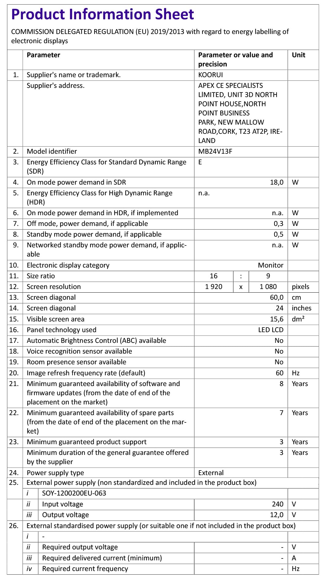HUAWEI AD80HW Display 24 Inch Monitor Full HD 1080P - Ultra-Slim Bezels ...
