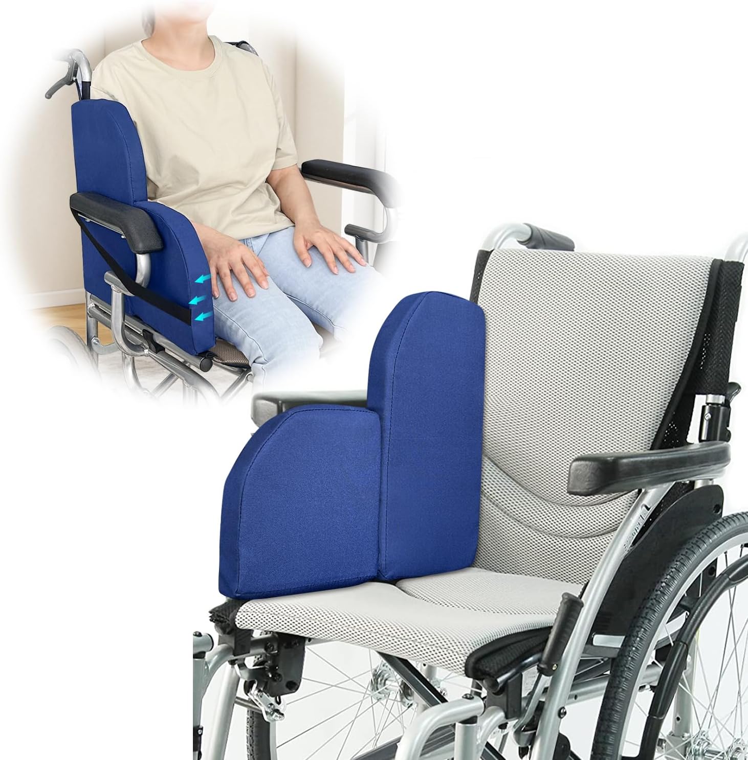 Amazon.com: Mybow Lateral Support for Wheelchair Side Guards ...