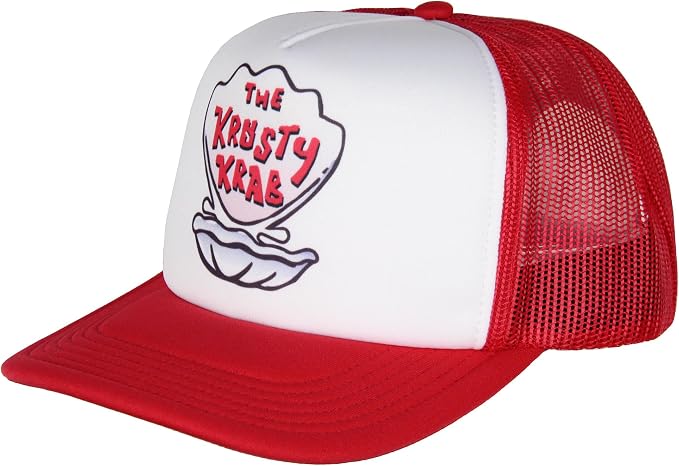Nickelodeon Spongebob Squarepants Adult Krusty Krab Trucker Hat for Men ...