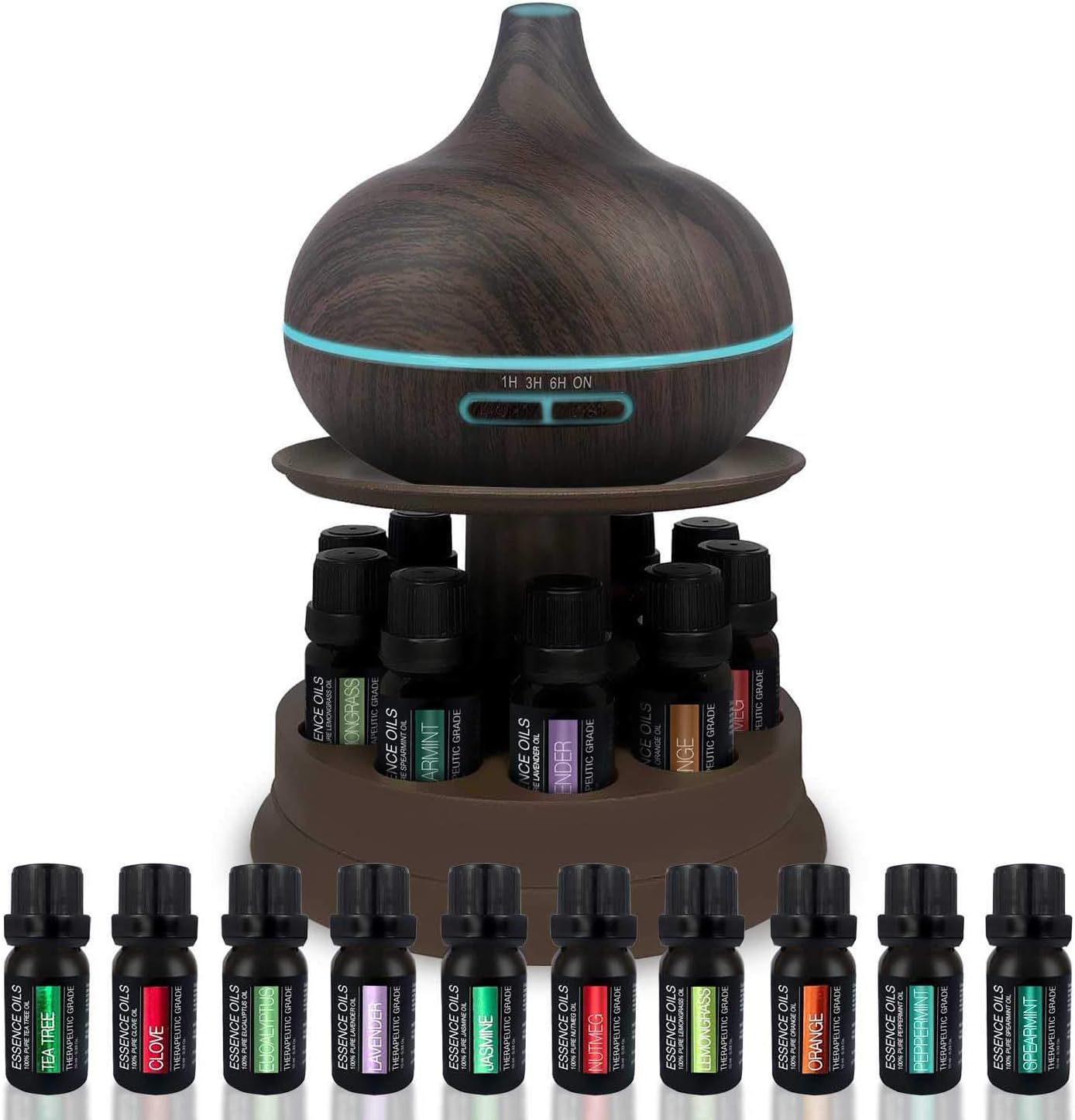 Amazon.com: Ultimate Aromatherapy Ultrasonic 300ml Diffuser & Top 10 ...
