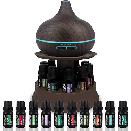 Amazon.com: Ultimate Aromatherapy Ultrasonic 300ml Diffuser & Top 10 ...