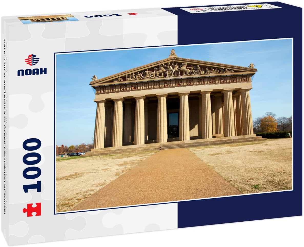 Amazon.com: Noah Jigsaw Puzzle The Parthenon, Nashville, Tennessee ...
