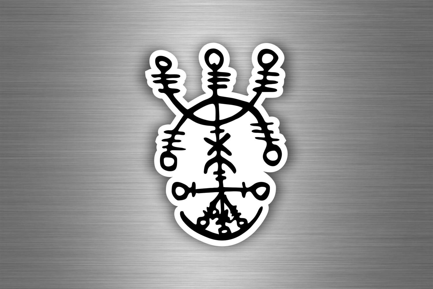 Odin Symbol Walknut Raven Valknut Viking Symbol Plaques Home Decor