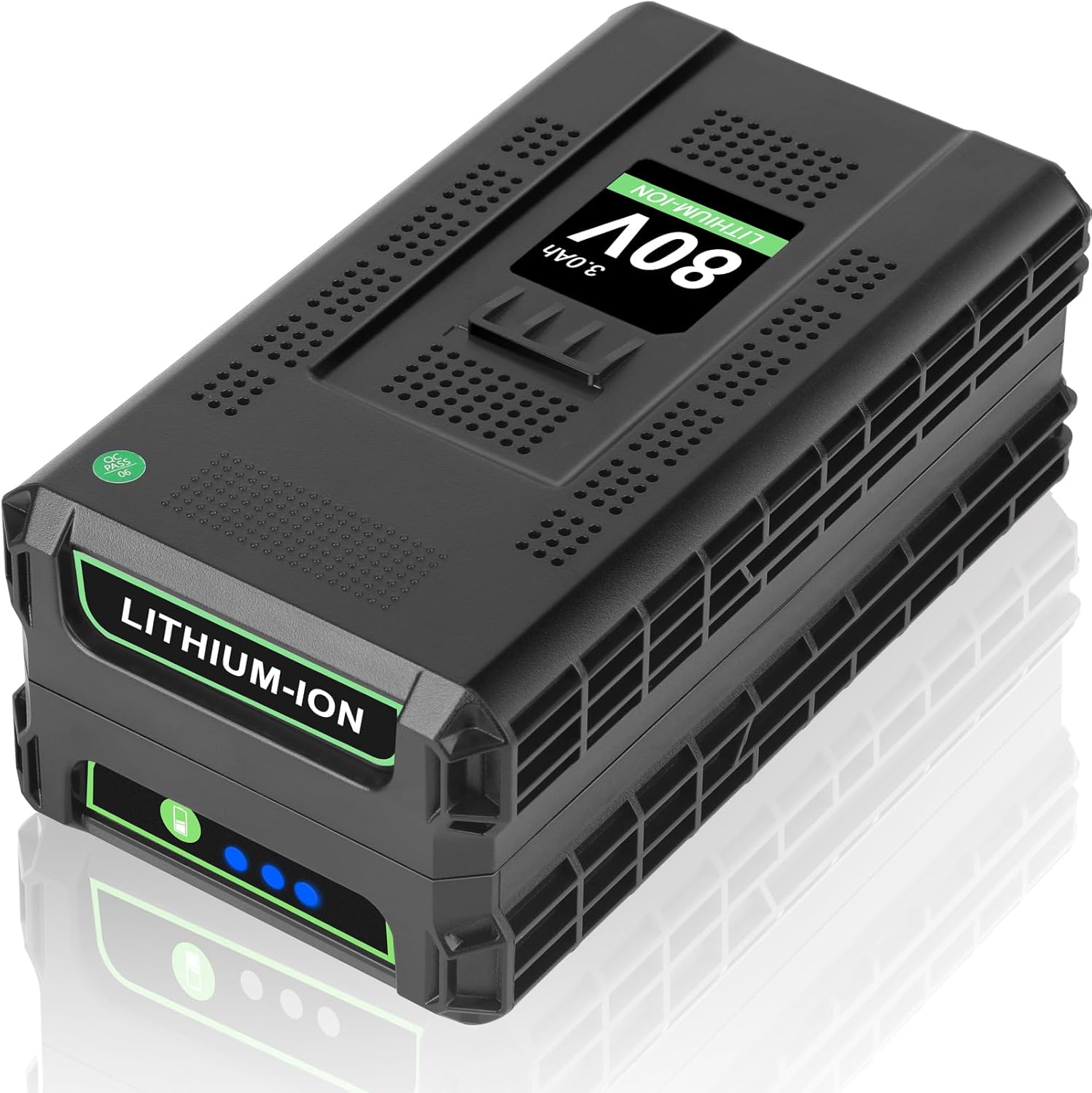 Amazon.com: Ziment 80V Battery Compatible for Greenworks 80V Battery ...