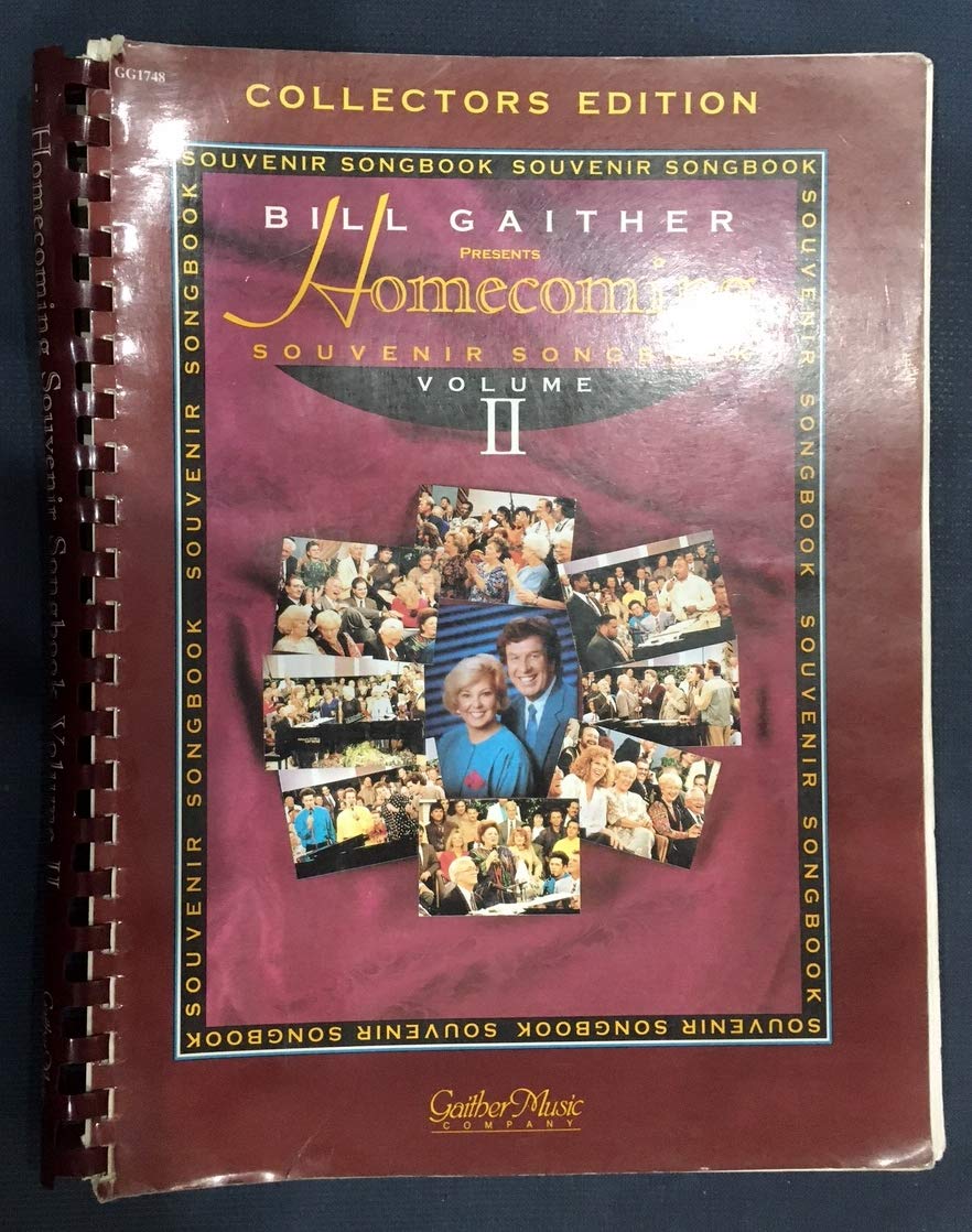 Amazon.com: Bill Gaither Presents Homecoming Souvenir Songbook, Volume ...