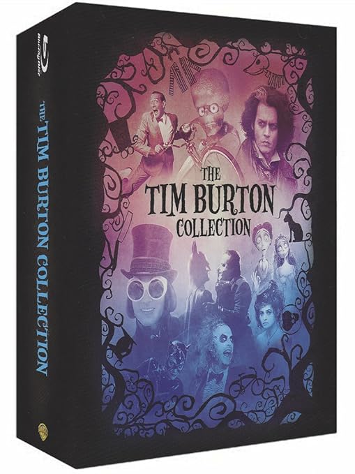 Tim Burton Collection (8 Blu-Ray+Book Fotografico): Amazon.it: Michael ...
