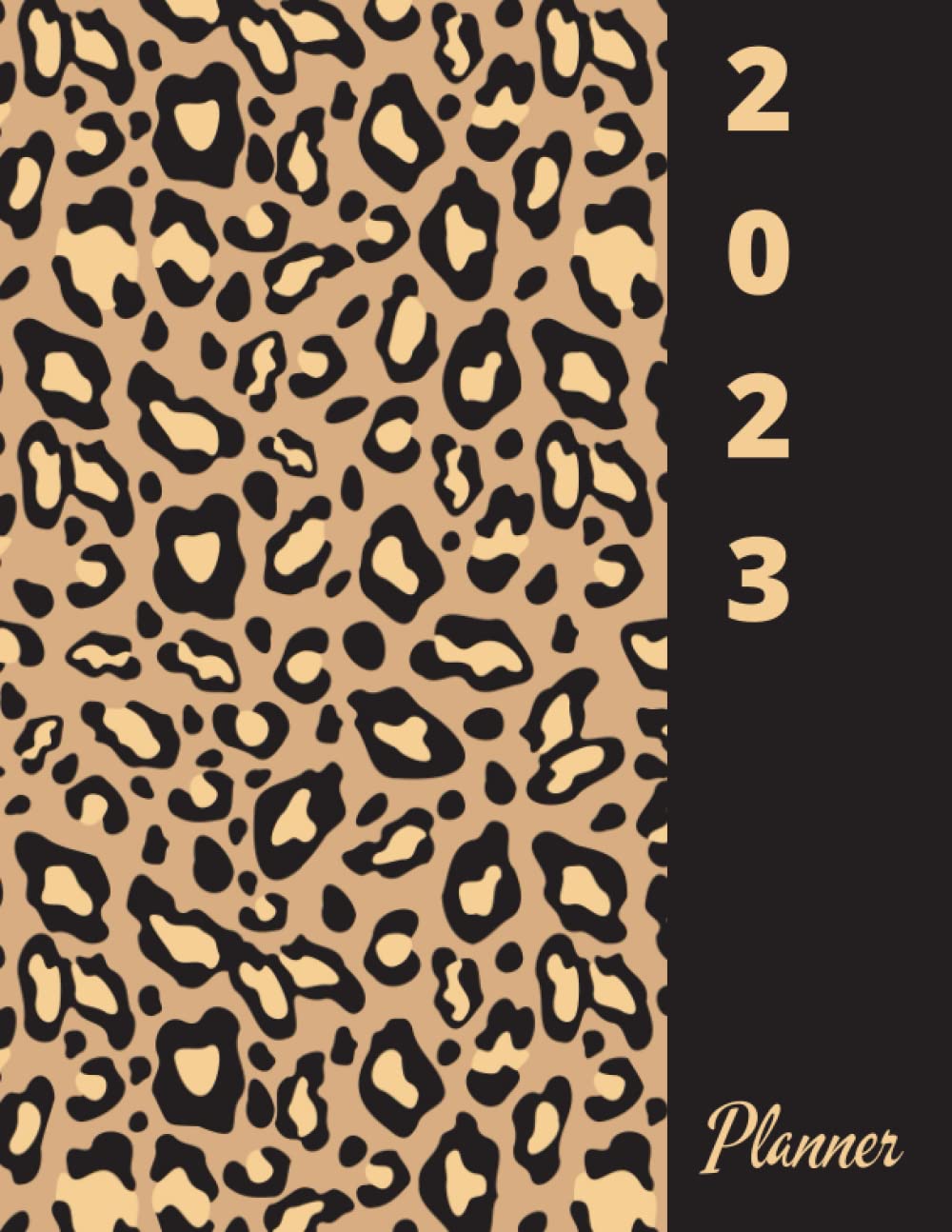 Buy 2023 Leopard Planner: Cheetah Leopard Skin, January to December ...