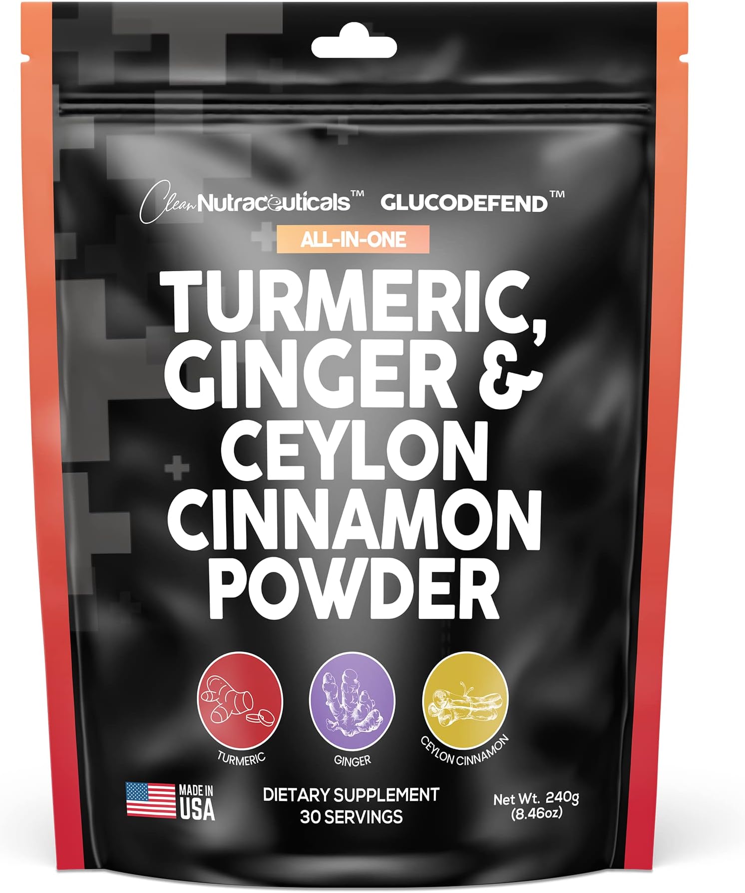 Amazon.com: 3in1 Turmeric Curcumin Ginger Root & Ceylon Cinnamon Powder ...