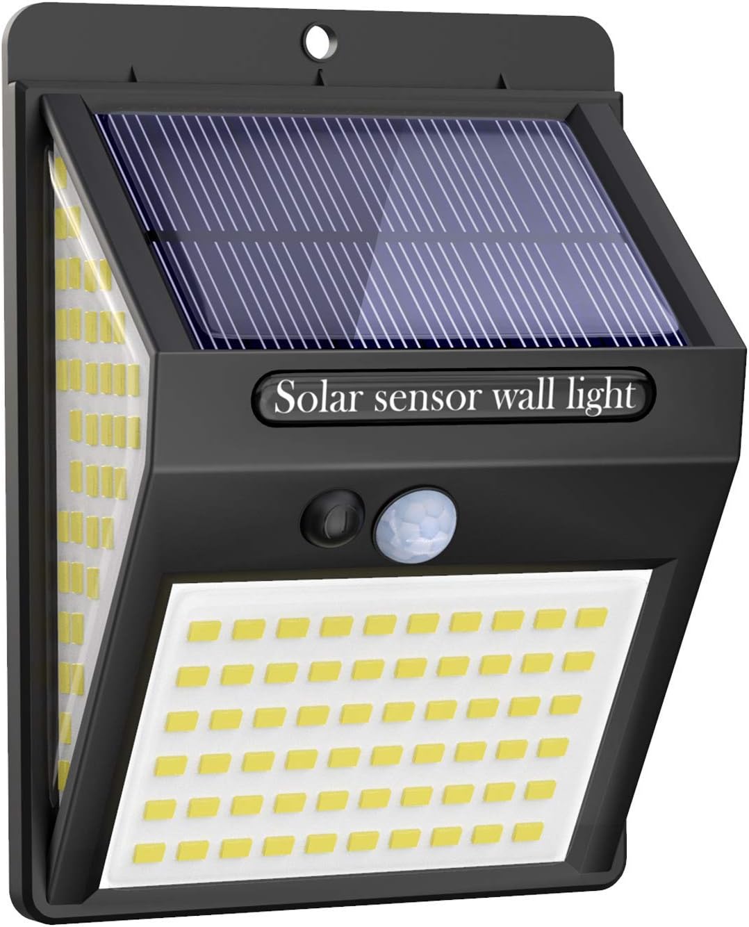 140 LED Solar Security Lights Outdoor, Solar Motion Sensor Lights ...
