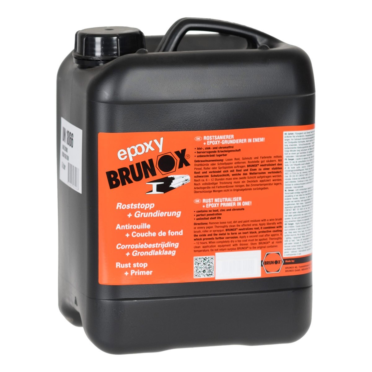 Brunox 1813019 Epoxy Rust Converter, 5 Liter : Amazon.co.uk: Automotive