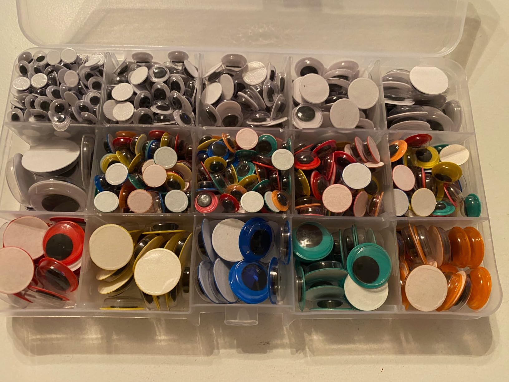 Amazon.com: 732 Pcs Googly Eyes Set, Multi-Color Wiggle Eyes with ...